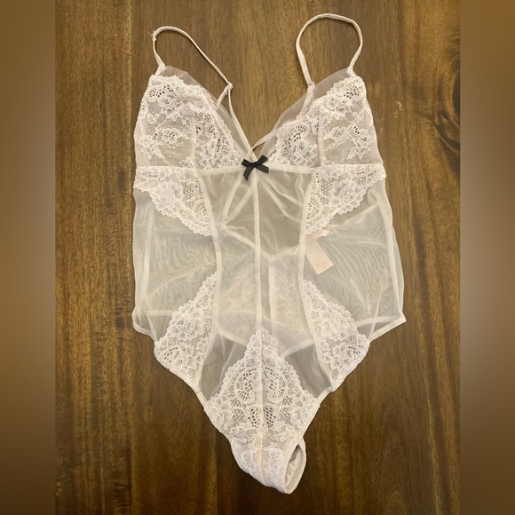 Victoria's Secret | Intimates & Sleepwear | Vs Sheer Lace Teddy | Poshmark